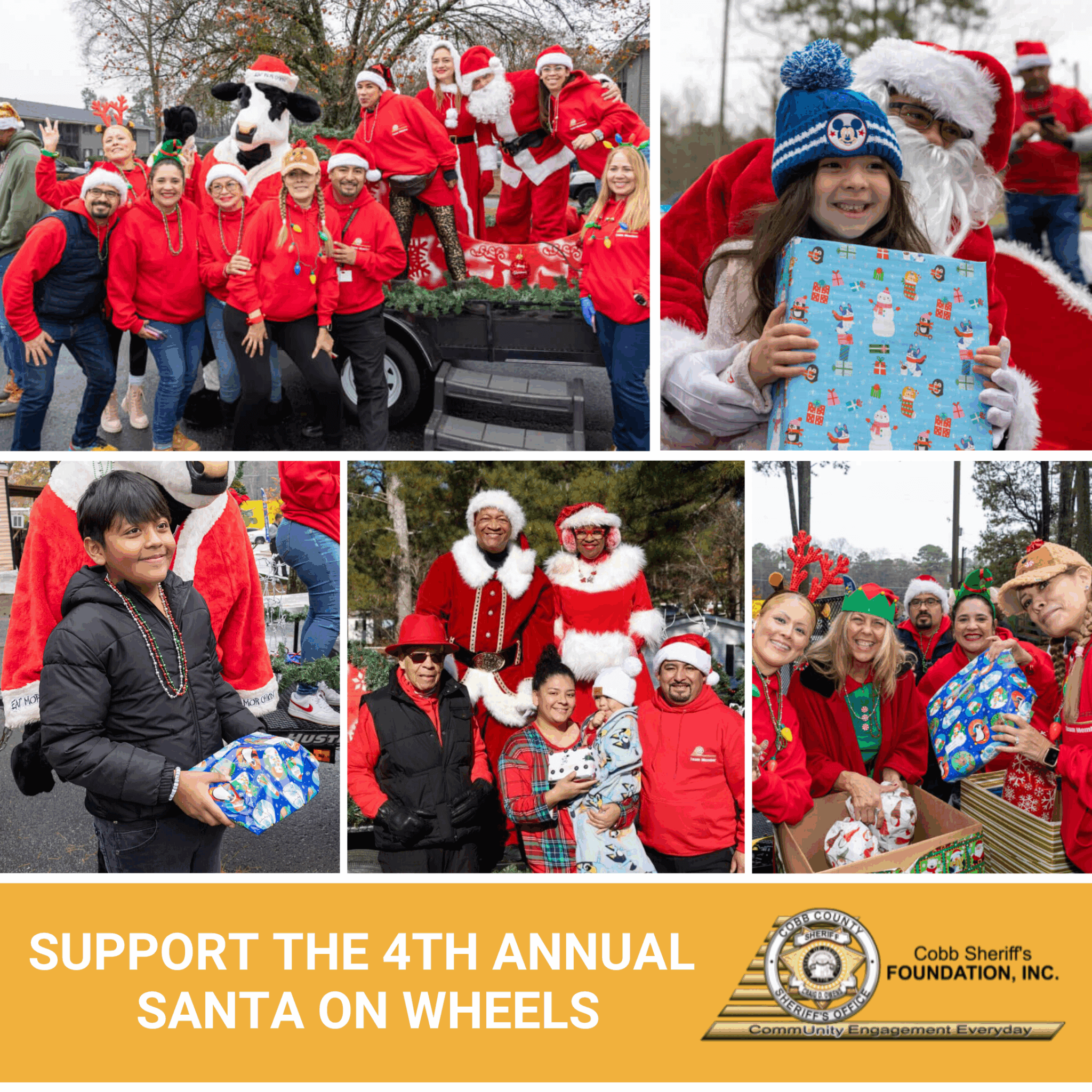 Spread Holiday Cheer & Donate to the 4th Annual Santa on Wheels/Santa ...