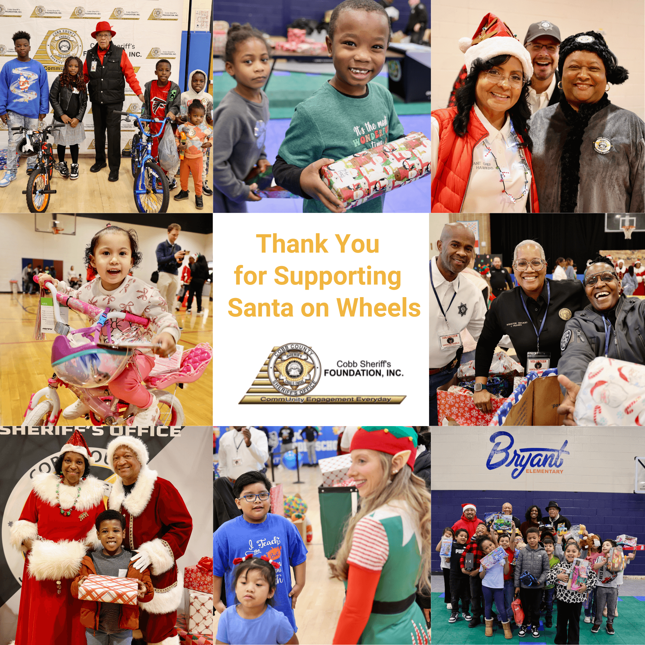 Thank You for Supporting the 4th Annual Santa on Wheels - Cobb Sheriff ...